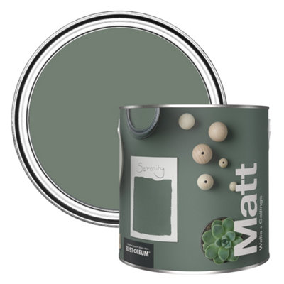 Rust-Oleum Washable Matt Wall Paint - Serenity 2.5L