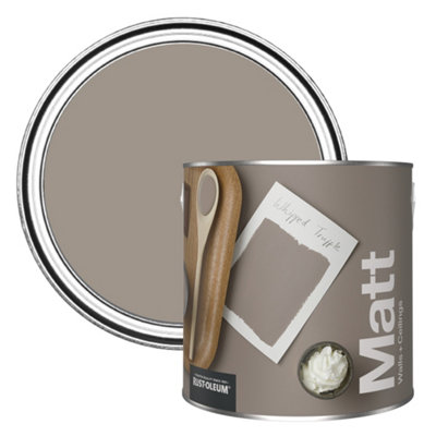 Rust-Oleum Washable Matt Wall Paint - Whipped Truffle 2.5L