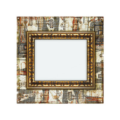 Rustic Egyptian Frame Splash Back designer style