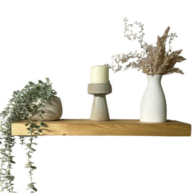 Rustic Floating Shelf - 60cm x 20cm