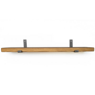 Rustic Handmade Wall Shelf, Wall Mounted, 110cm x 22.5cm UP Design ...