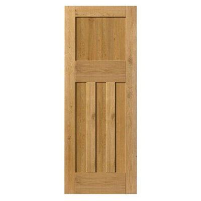 Rustic Oak DX Finished Internal Door | DIY at B&Q