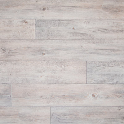 Rustic Oak Plank Style Soft Lino Flooring 2m Width Sheet Vinyl R10 Slip ...