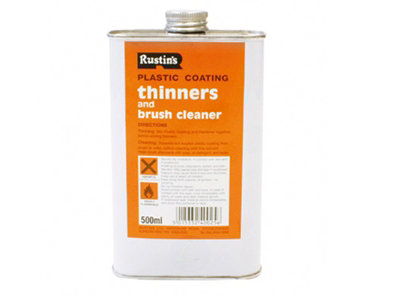 Rustins 250ml Plastic Coating Thinners for Perfect Finishes
