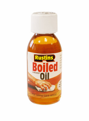 Rustins Boiled Linseed Oil Traditional Wood Restorer & Protect 125ml