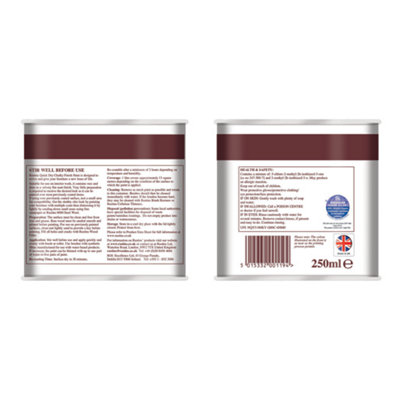 Rustins Chalky Finish Paint Portobello - Pink 250ml