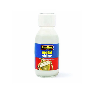 Rustins Metal Shine Cleans and Shines Most Metals 125ML | DIY at B&Q