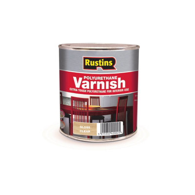 Rustins Polyurethane Varnish Gloss - Clear 250ml