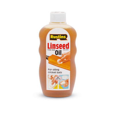 Rustins Pure Natural Raw Linseed Oil 300ml