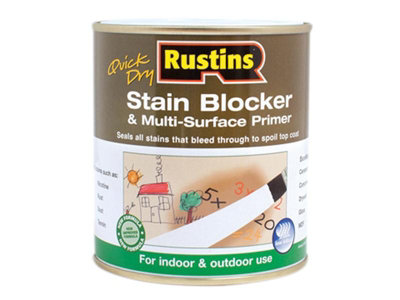 Rustins Quick Dry Stain Block Primer for Flawless Finish
