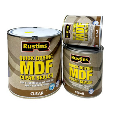 Rustins Quick Drying MDF Clear Sealer 500ml