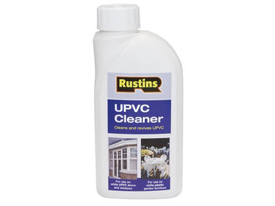 Rustins UPVC500 PVCu Cleaner 500ml RUSUPVCC500 | DIY at B&Q