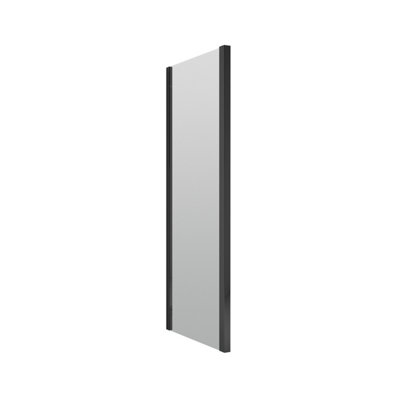 Ruwa 6mm Toughened Safety Glass Reversible Shower Side Panel - 800mm ...