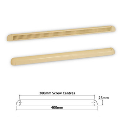 RW Simon Ltd Window Trickle Vent Cream - 400mm