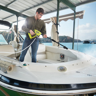 Ryobi 22bar Power Washer 18V ONE+ RY18PW22A-140 4.0Ah Kit