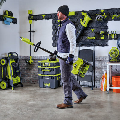 Ryobi snow shovel cordless store