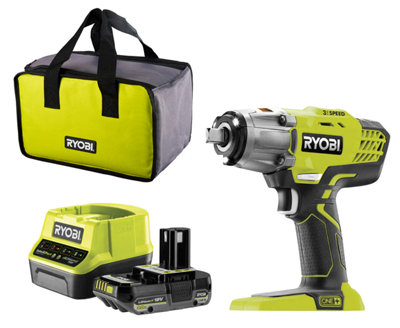 Ryobi ONE+ 3-Speed Impact Wrench 18V R18IW3-120 2.0Ah Kit
