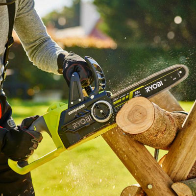 Ryobi ONE+ Brushless 30cm Chainsaw Kit (1x 4.0Ah) 18V RCS1830-140B