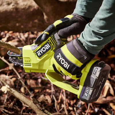 Ryobi ONE+ Brushless Pruning Saw Kit (1 x 2.0Ah) 18V - RY18PSX10A-120