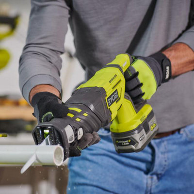 Ryobi ONE+ Brushless Reciprocating Saw 18V R18RS7-0 Tool Only - No ...