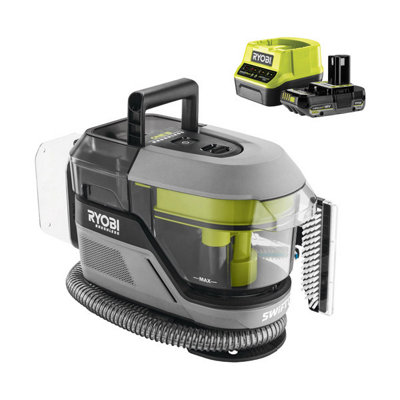 Ryobi ONE+ Brushless Swift Clean Spot Cleaner Kit (1x 2.0Ah) 18V ...