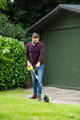 Ryobi battery powered lawn edger store