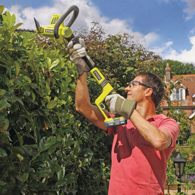 Ryobi ONE+ Extended Reach Hedge Trimmer 18V (OHT1850X) - TOOL ONLY ...