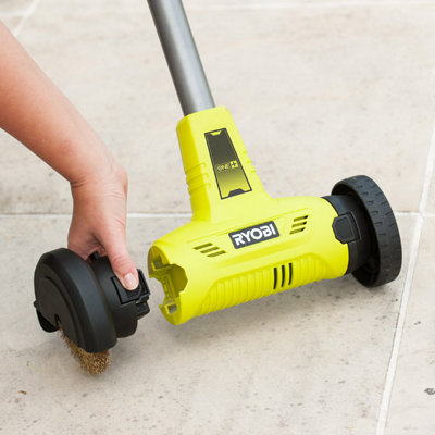Ryobi ONE+ Patio Cleaner 18V RY18PCA-0 - Tool Only + 3 wire brushes free