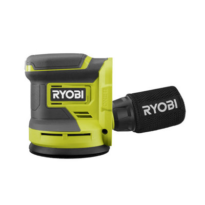 Ryobi ONE+ Random Orbit Sander 18V RROS18-0 Tool Only - NO BATTERY OR CHARGER SUPPLIED | DIY at B&Q