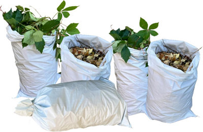 S&D, Rubble bag Sacks waste bag sand bag garden waste bags heavy duty ...