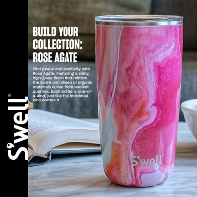 S'well Rose Agate Bottle, 500ml
