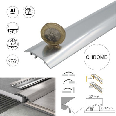 S16 Aluminium Door Bar floor Trim Threshold Cover Strip T bar ...