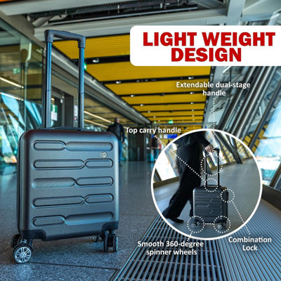 SA Products Cabin Suitcase, Carry on Suitcase, Easy Jet 45x36x20 Cabin ...