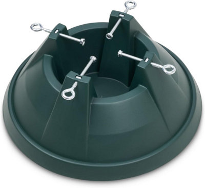 SA Products Green Christmas Tree Stand for Real Tree - 0.5-Gallon Water ...
