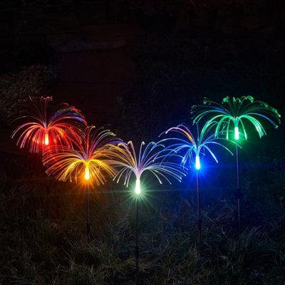 SA Products Jellyfish Solar Powered Outdoor Lights - Remote-Controlled ...