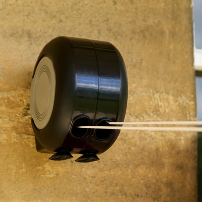 SA Products Wall Mounted Twin Cable Retractable Washing Line