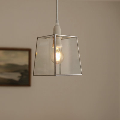 Sable Chrome Sleek Easy-Fit Pendant