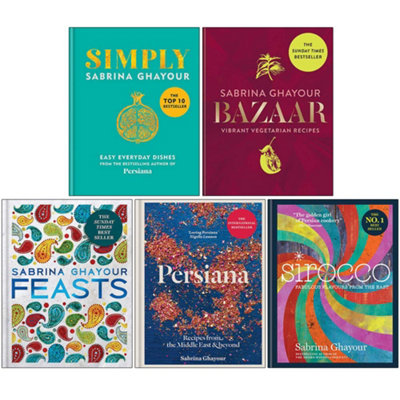 Sabrina Ghayour Collection 5 Books Set (Simply Easy everyday dishes ...