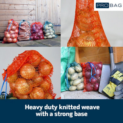 sackmaker Net Bags - Hanging Net Bags for Onions, Vegetables, Carrots ...