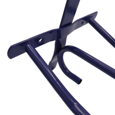 Saddle Rack Wall Mounted (Horse Riding Stable Stand Purple)