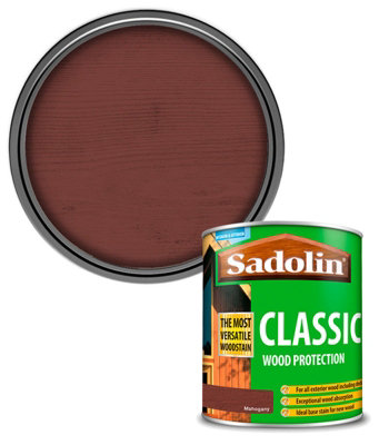 Sadolin 5028491 Classic Wood Protection Mahogany 1 litre SAD5028491