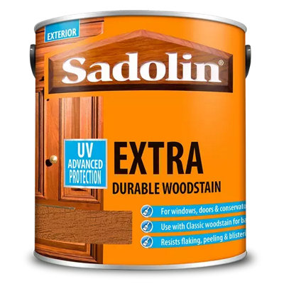 Sadolin 5028568 Extra Durable Woodstain Mahogany 5 litre SAD5028568