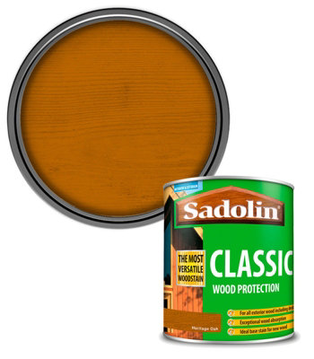 Sadolin 5090979 Classic Wood Protection Heritage Oak 1 litre SAD5090979 ...
