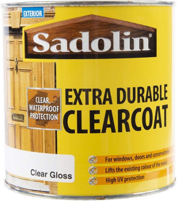 Sadolin Extra Clearcoat Gloss Exterior Wood Protection 1L