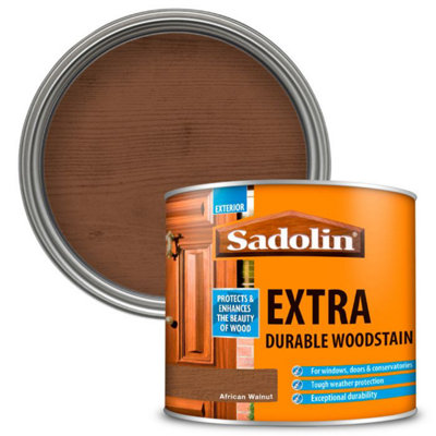 Sadolin Extra Durable Woodstain 500ML African Walnut