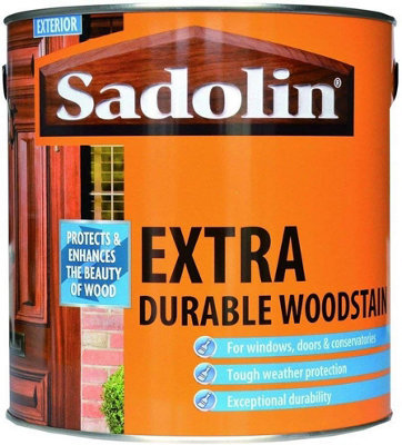 Sadolin Extra Durable Woodstain Redwood 1L