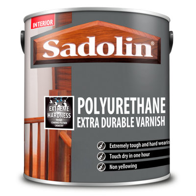 Sadolin Polyurethane Durable Varnish Matt 2.5L