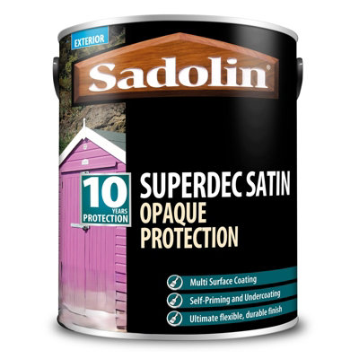 Sadolin Superdec, B9801B, Cornish Cream, 5L