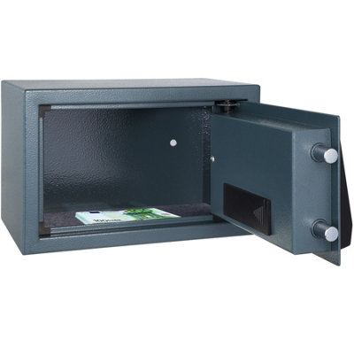 Safe - electronic with double bolt locking system, LED display, code ...