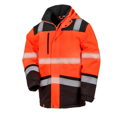 SAFE-GUARD by Result Unisex Adult Softshell Safety Coat | DIY at B&Q